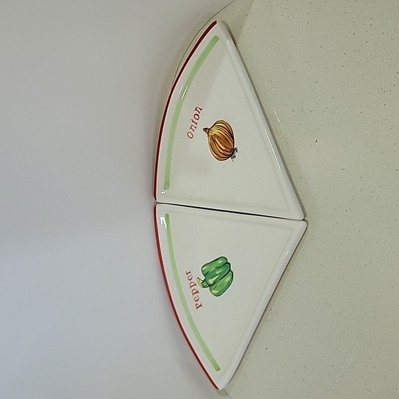 Element | Dining | Vintage Element By Stoneage Ceramics Pizza Slice ...